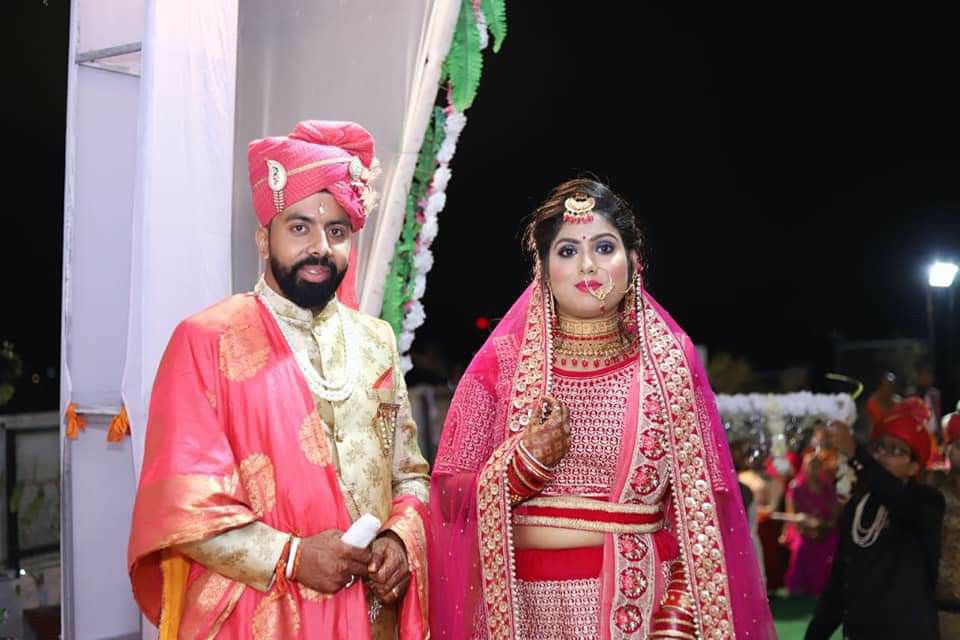 Congratulations. ???????? Trapti weds Yogesh.